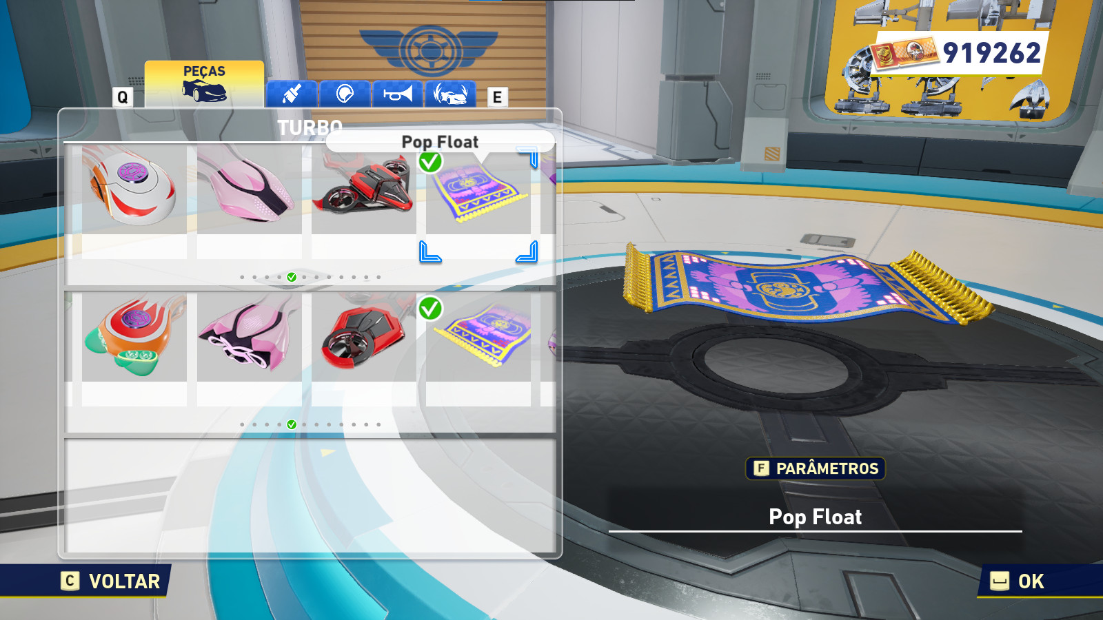 Magic Carpet Mod for Sonic Racing: CrossWorlds | SR:CW Mods