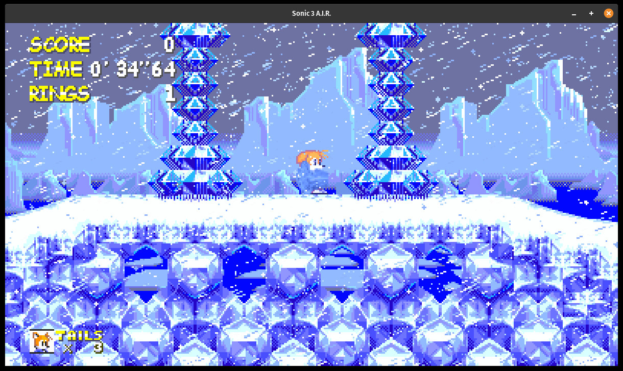 Cold Tails Waiting Animation for Ice Cap Mod for Sonic 3 A.I.R. | S3AIR ...
