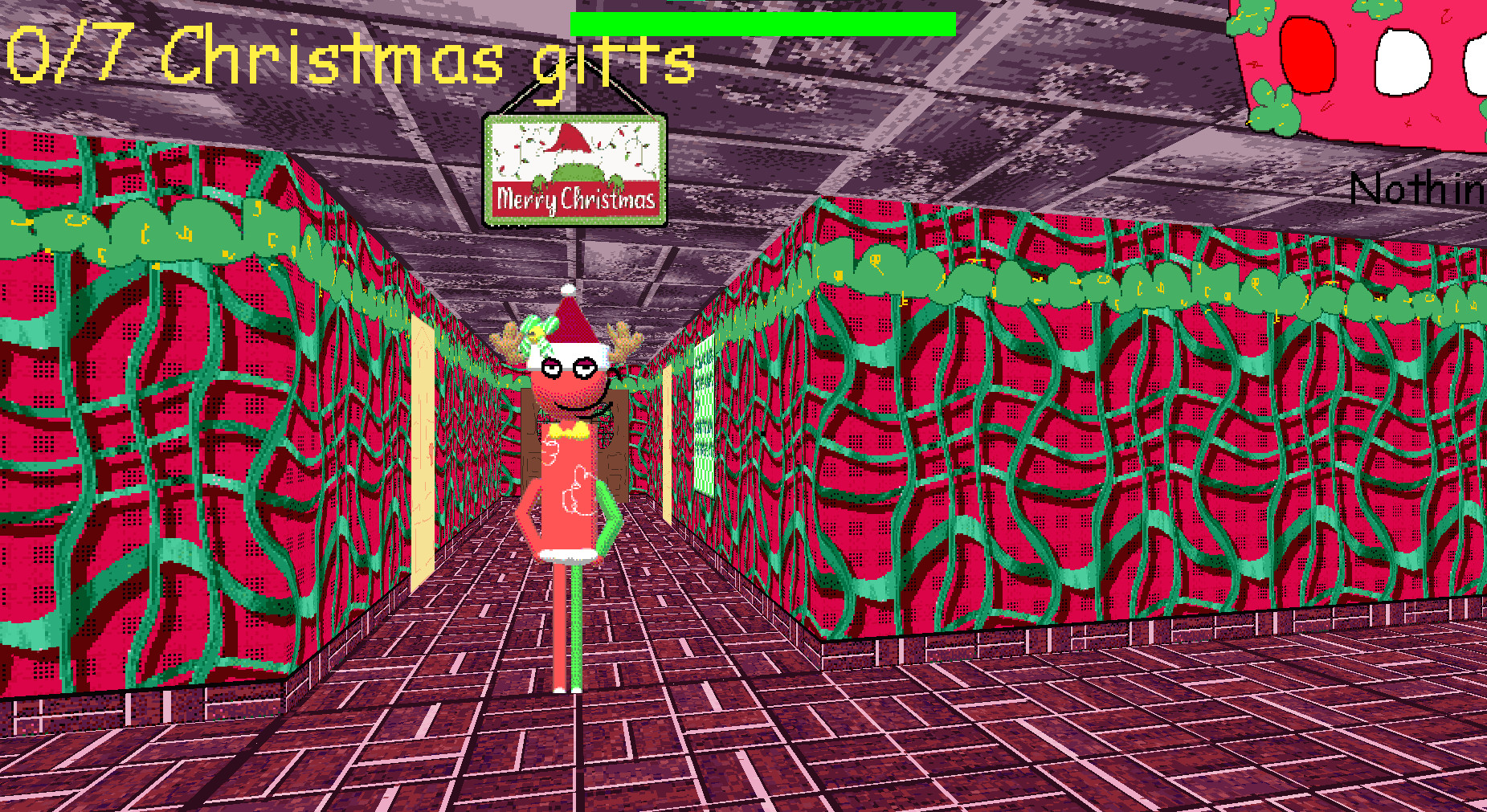 OLLY CHRISTMAS DINNER unfinished Mod for Baldi's Basics | Baldi Mods