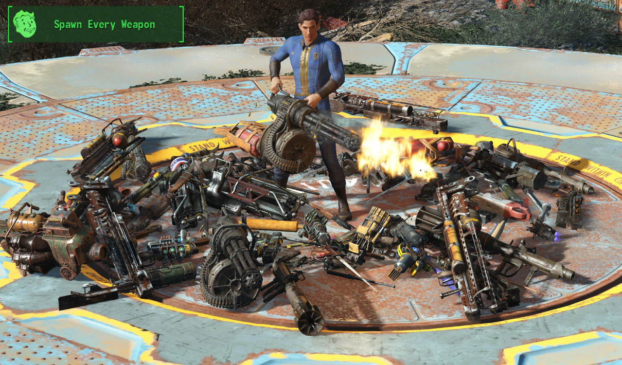 Cheat Terminal Mod for Fallout 4 | FO4 Mods