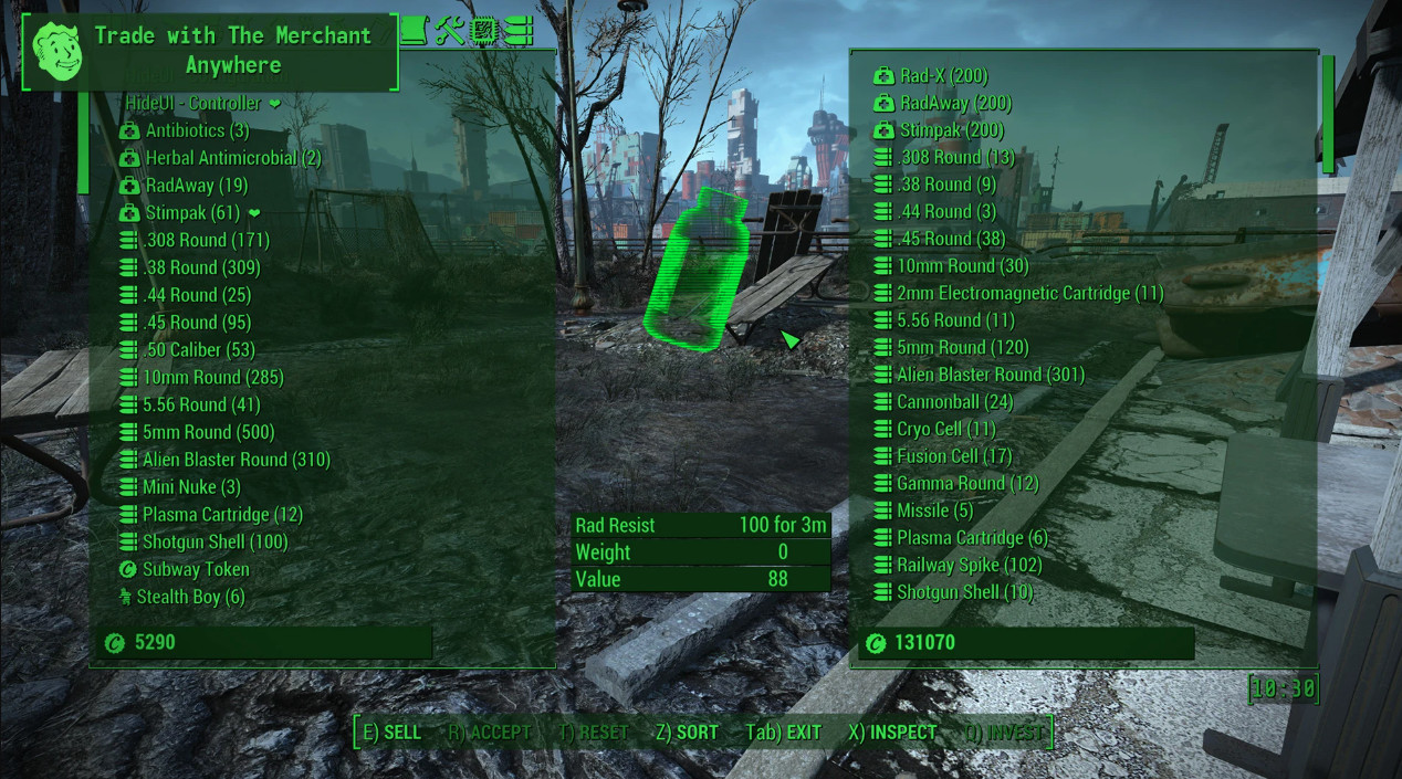 Cheat Terminal Mod for Fallout 4 | FO4 Mods