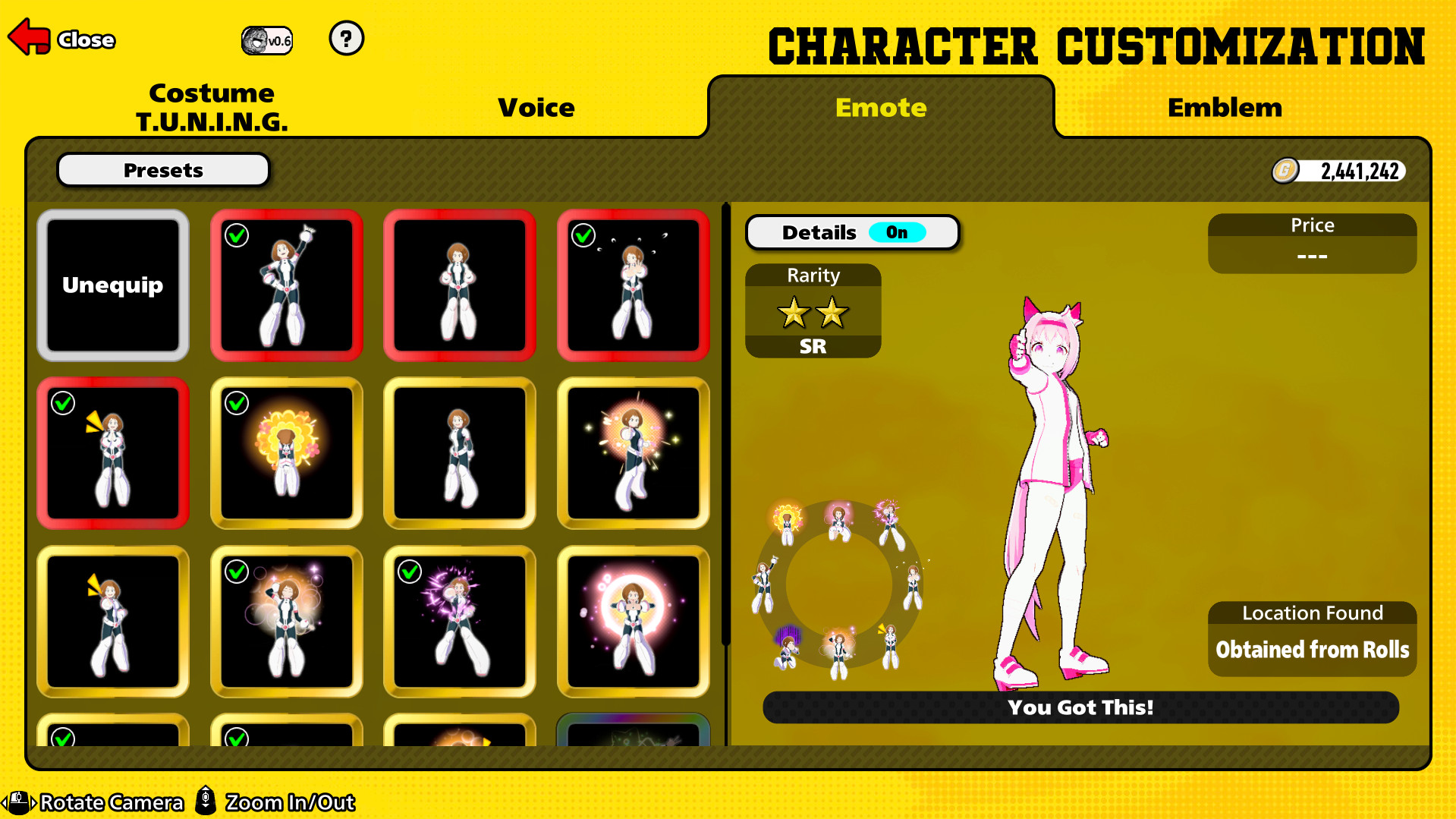 Haru Urara over Ochaco Mod for My Hero Ultra Rumble | MHUR Mods