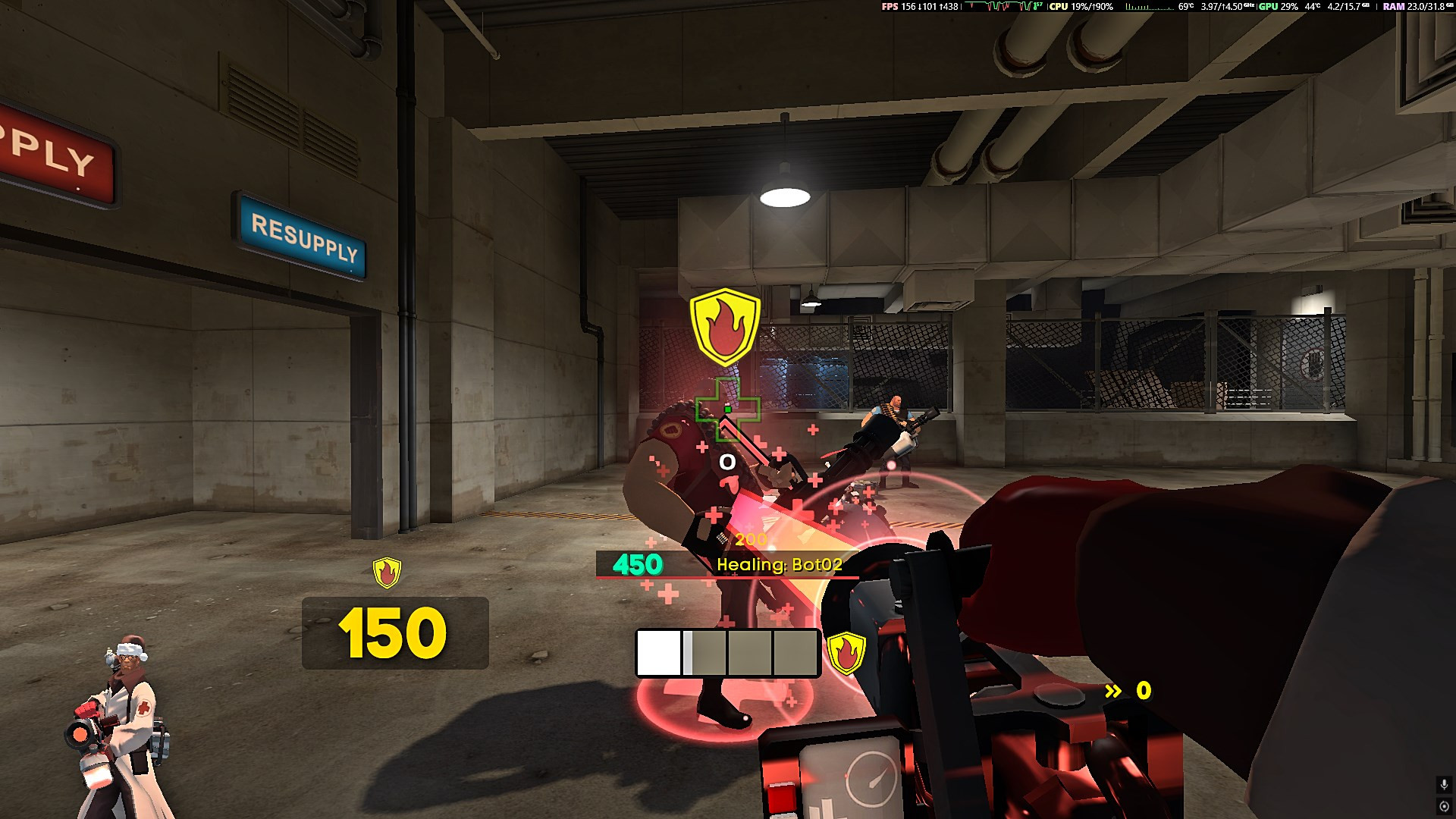 High Contrast Vaccinator Icons Mod for Team Fortress 2 | TF2 Mods