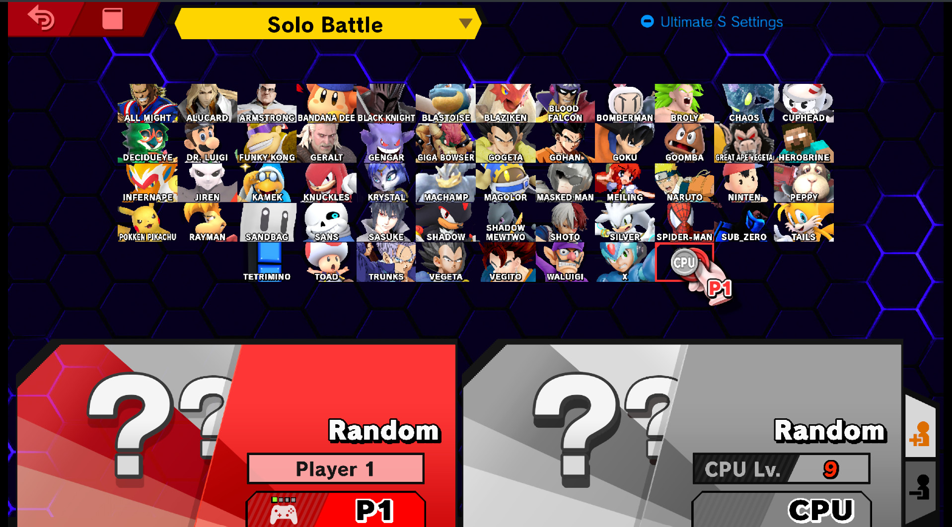 Oops, All Character Mods! Mod for Super Smash Bros. Ultimate | SSBU Mods