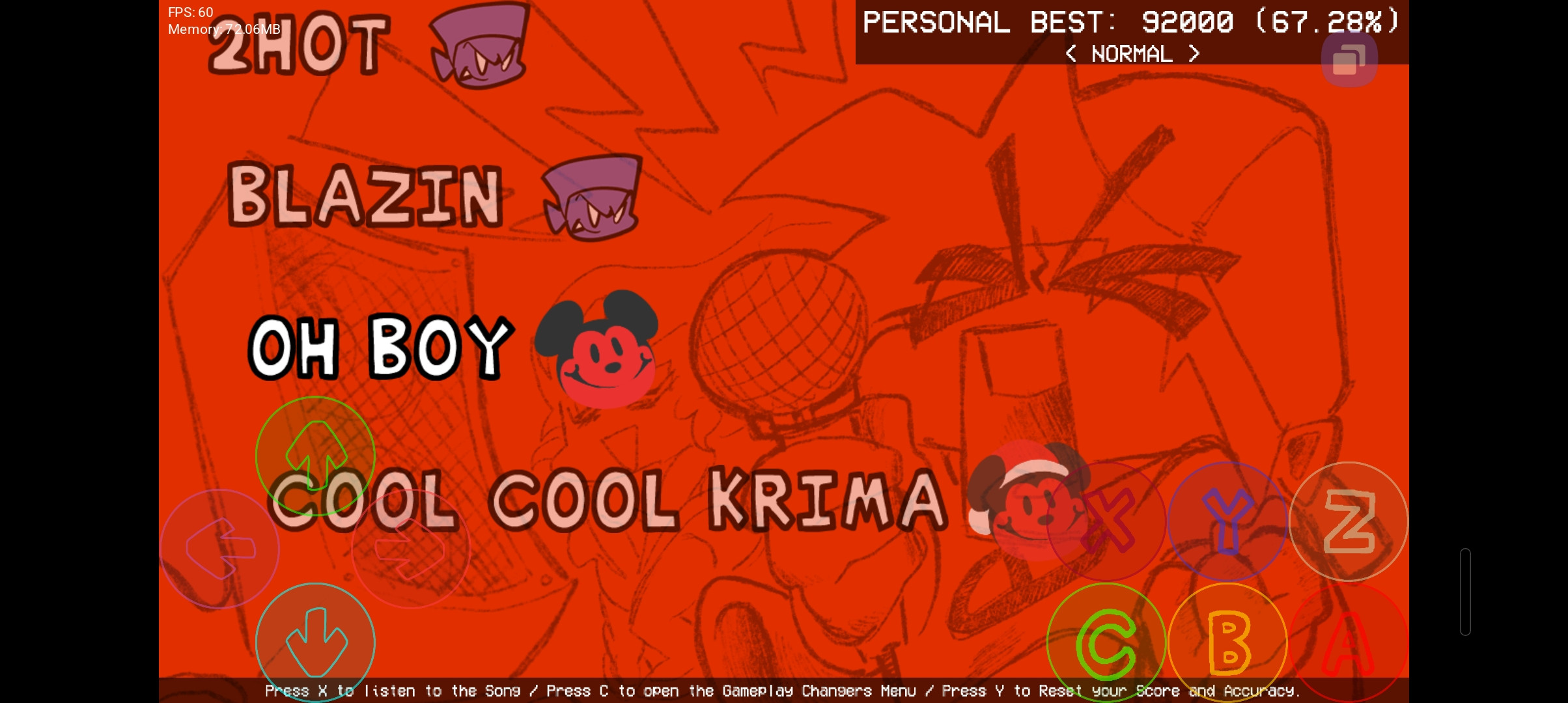 Vs mokey show Mod for Friday Night Funkin' | FNF Mods