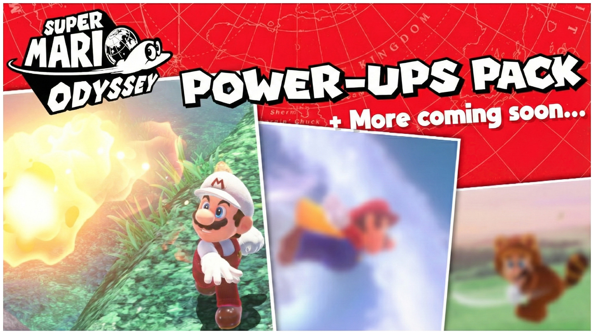 Power-Ups Pack! Mod for Super Mario Odyssey | SMO Mods
