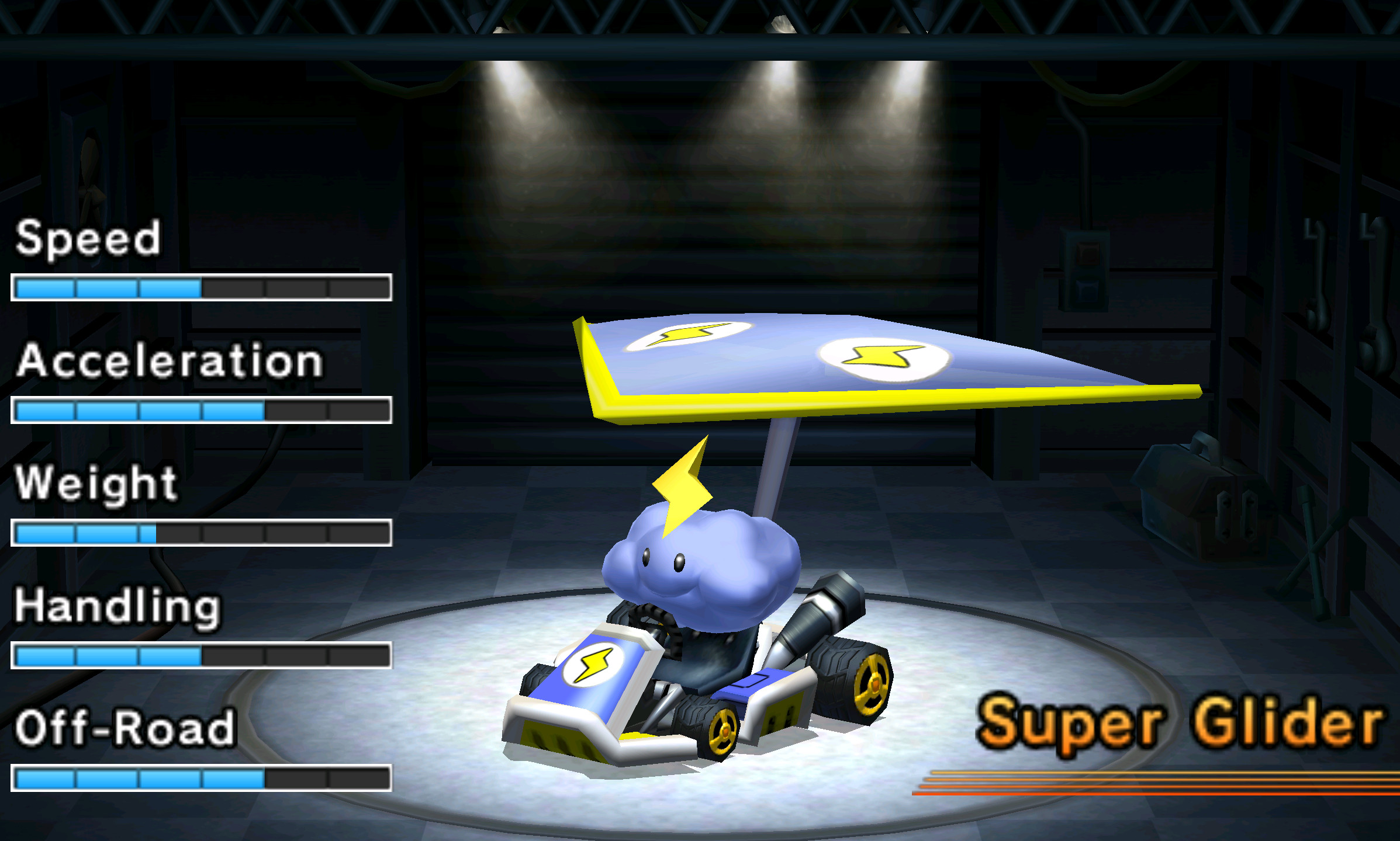 Thunder Cloud Mod for Mario Kart 7 | MK7 Mods