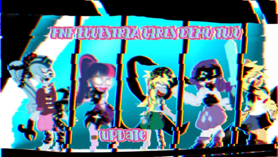 FNF- Equestria Girls Glithed - (Demo 2 Build) Mod for Friday Night ...