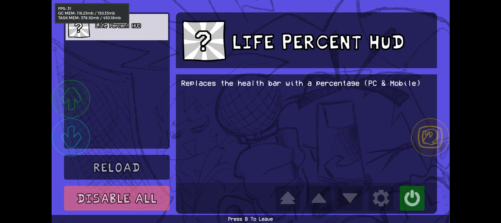 Life Percent HUD (PC & Mobile) (P-slice & V-slice) Mod for Friday Night ...