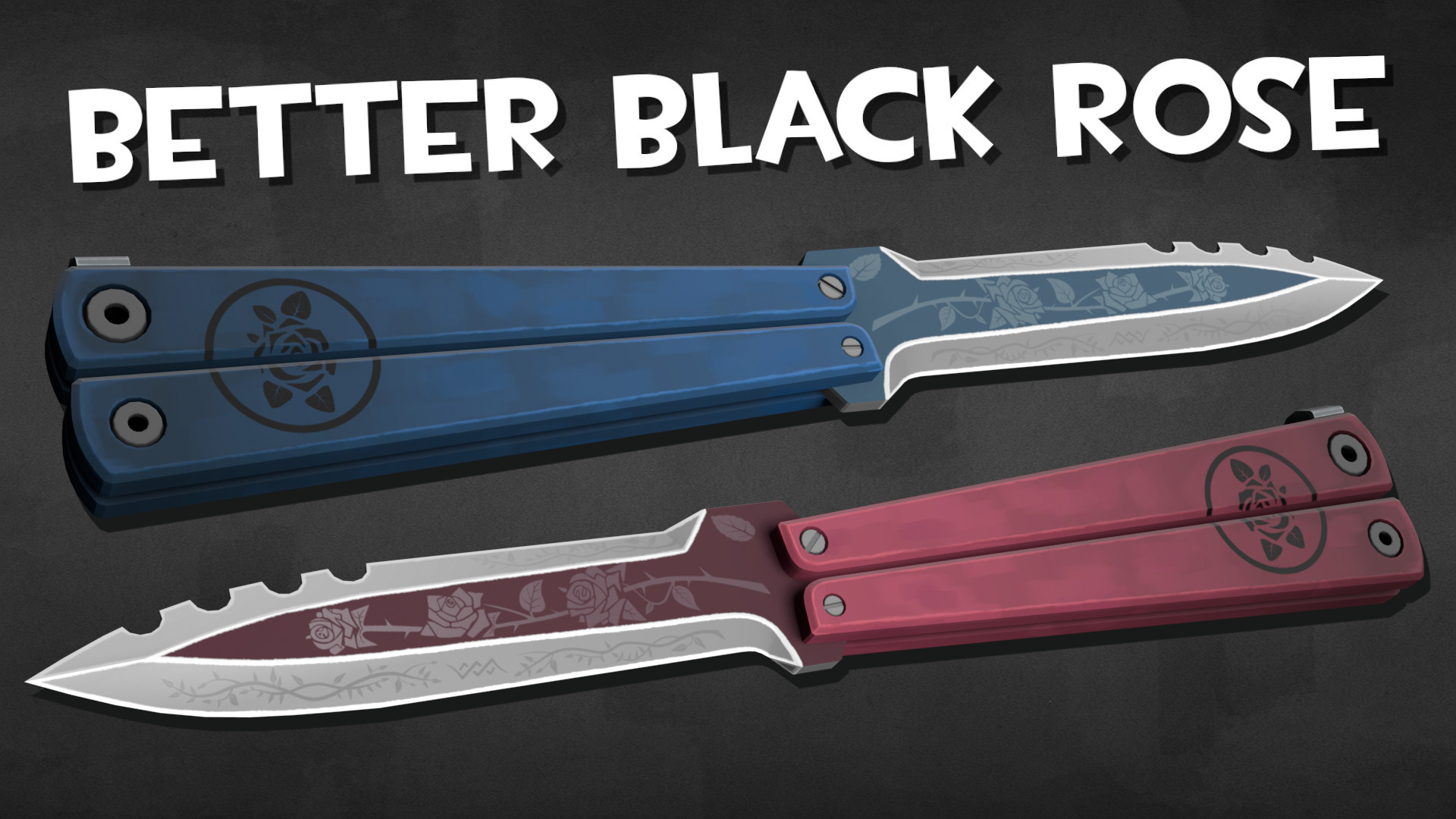 Better Black Rose [Casual] Mod for Team Fortress 2 | TF2 Mods