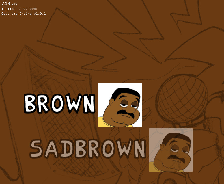My name is brown Mod for Friday Night Funkin' | FNF Mods