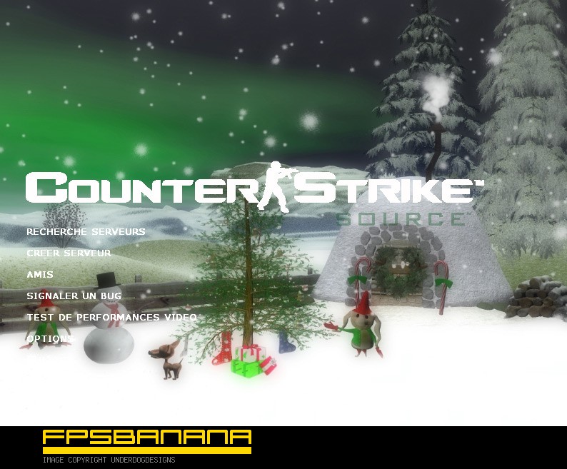 UnderDog®'s Christmas Scene [Counter-Strike: Source] [Mods]