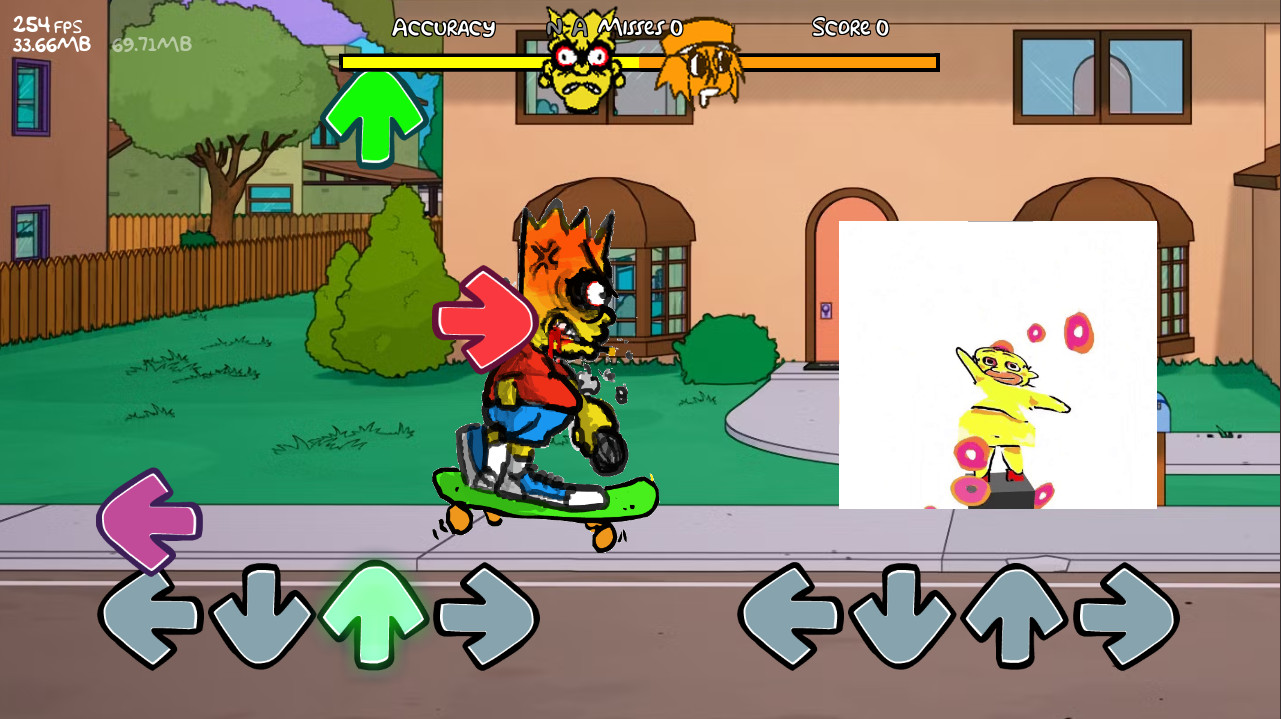 FNF VS MAD-BART Mod for Friday Night Funkin' | FNF Mods