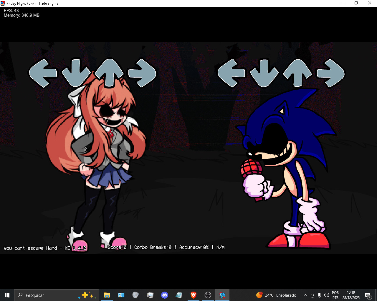 Fnf sonic.exe Vs Monika.exe Mod for Friday Night Funkin' | FNF Mods