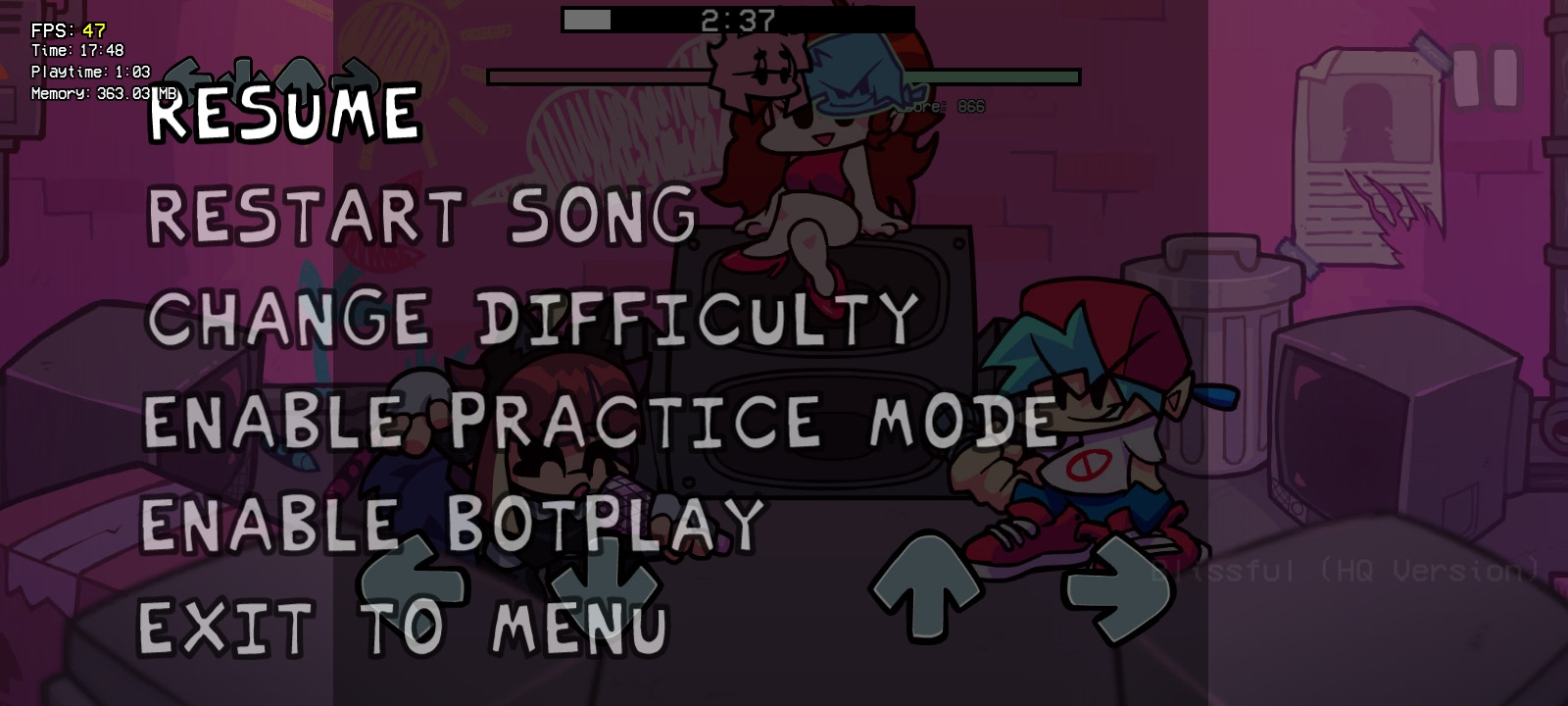 Blissful (SILVAGUNNER MIX) Mod for Friday Night Funkin' | FNF Mods