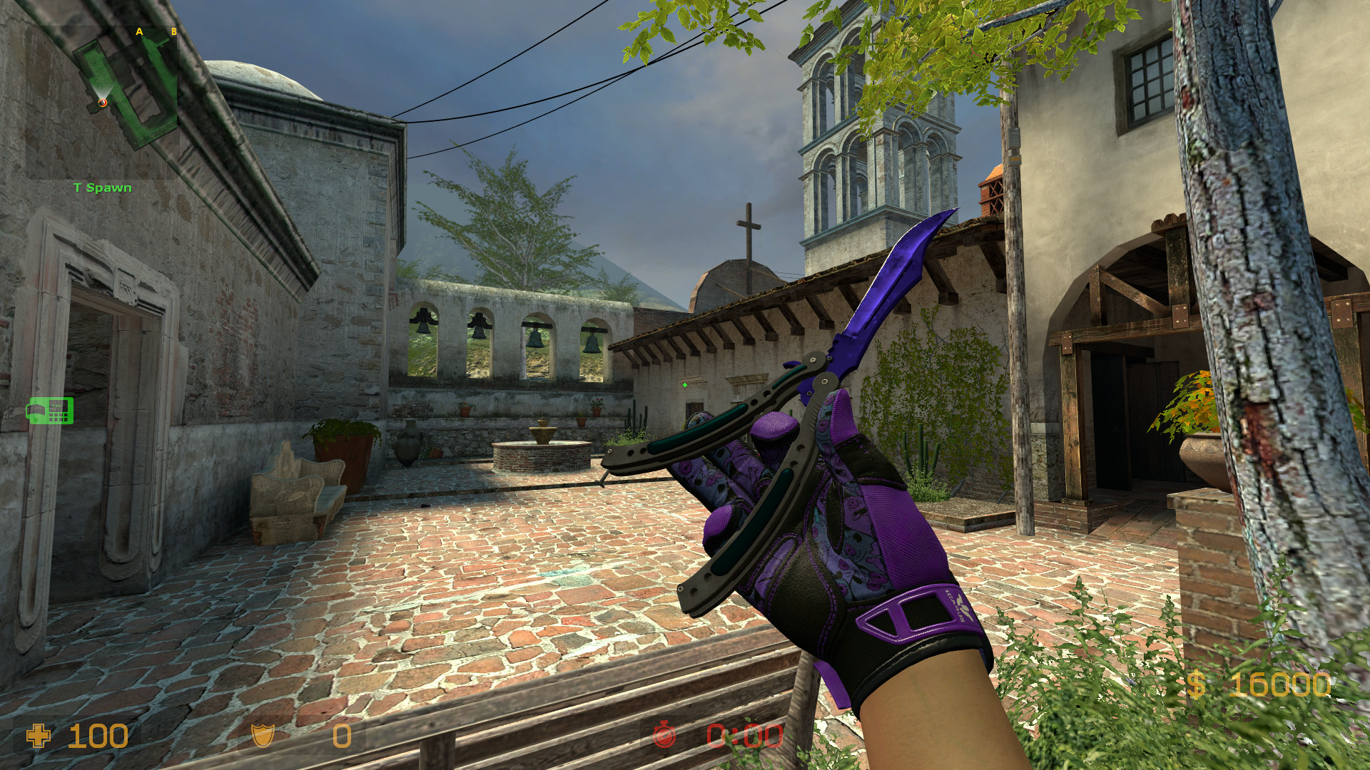 Butterfly Knife with cool gloves combo Mod for Counter-Strike: Source ...
