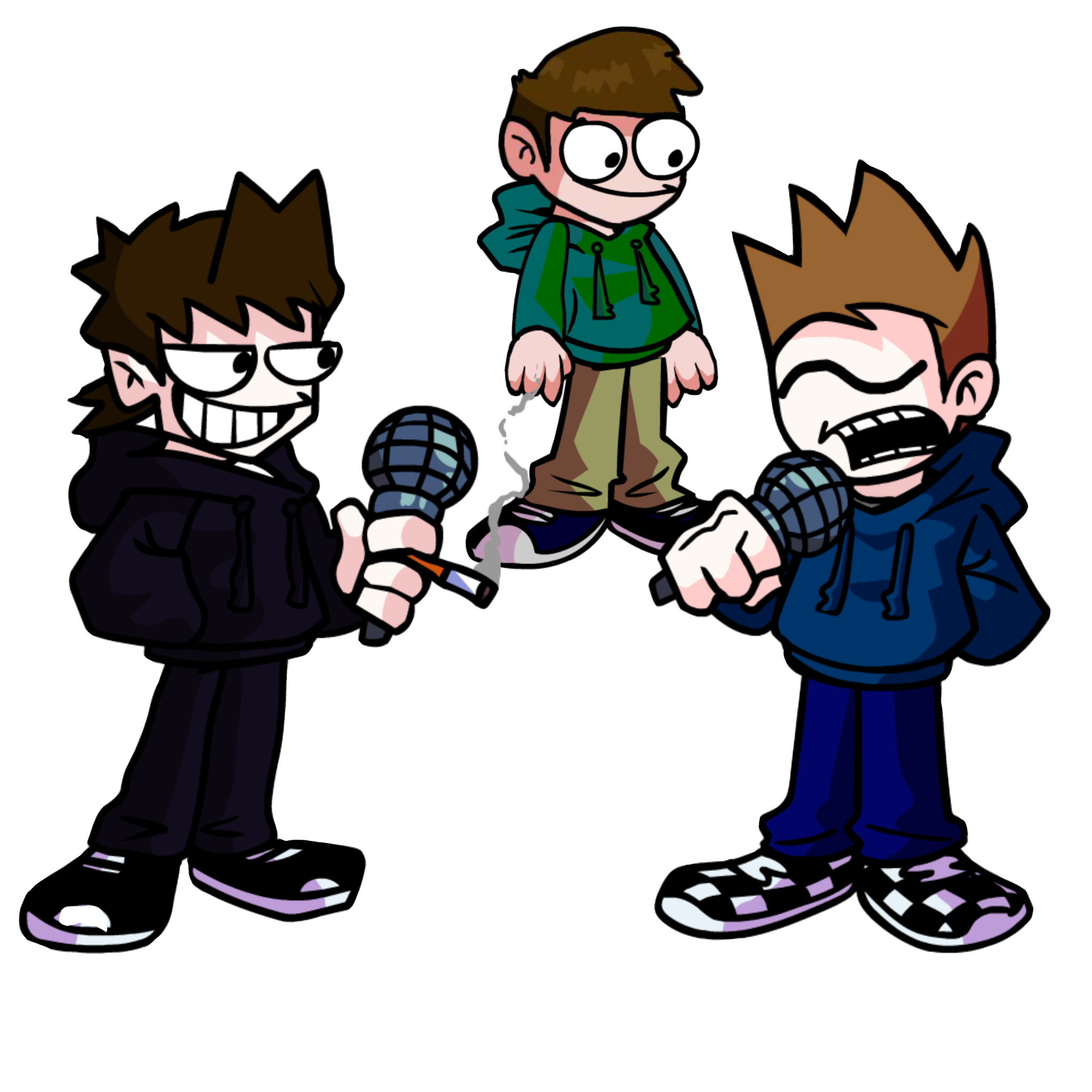 Tord red online vs Tom blue online Mod for Friday Night Funkin' | FNF Mods