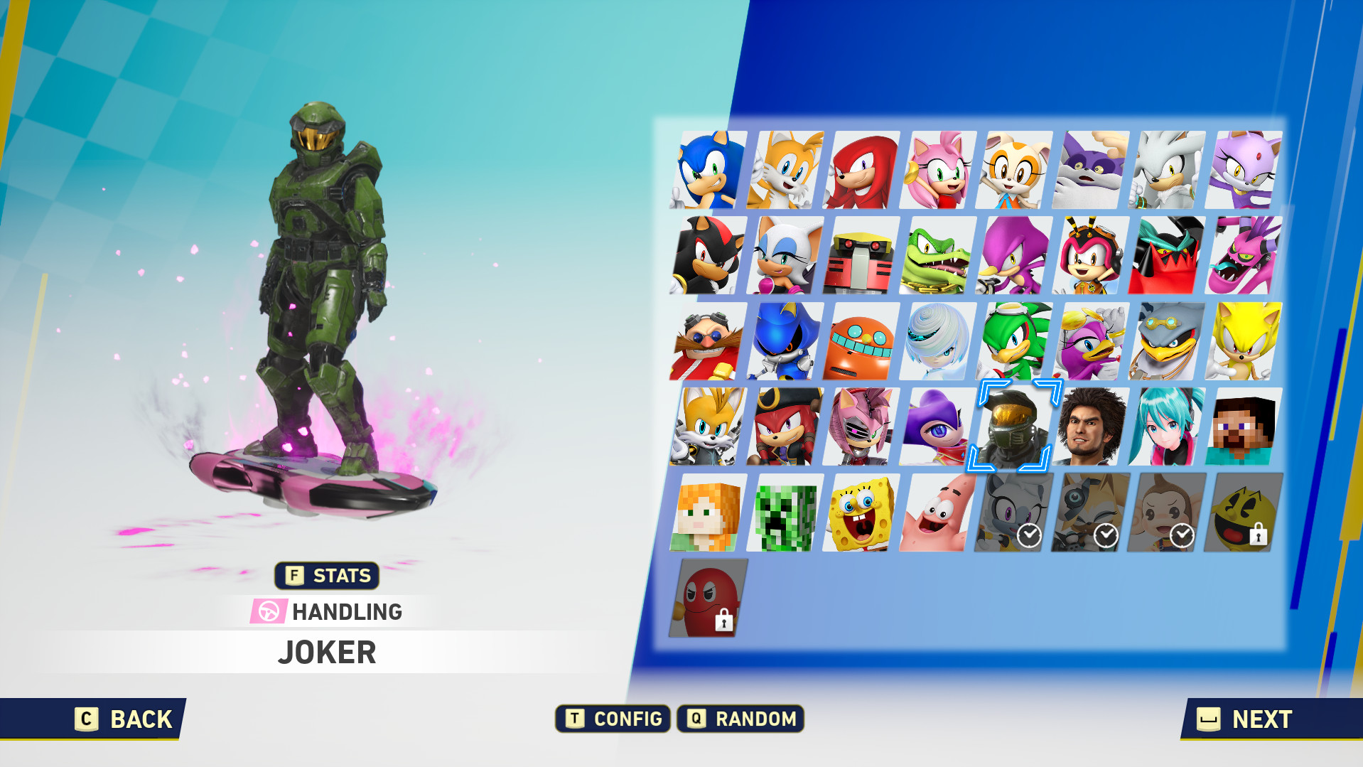 Master Chief (Spartan 117) Mod Mod for Sonic Racing: CrossWorlds | SR ...