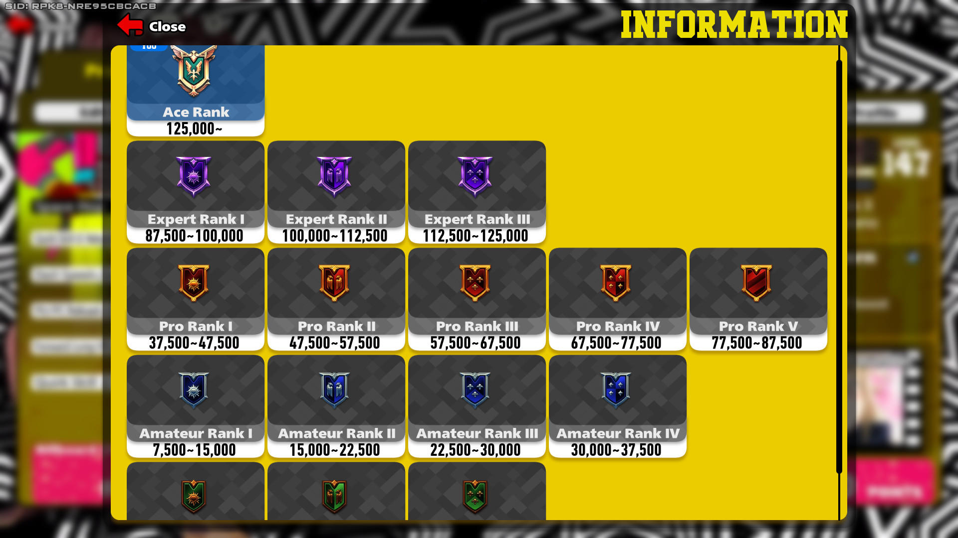 Paladins' Rank Icons Over MHUR's Rank Icons Mod for My Hero Ultra ...