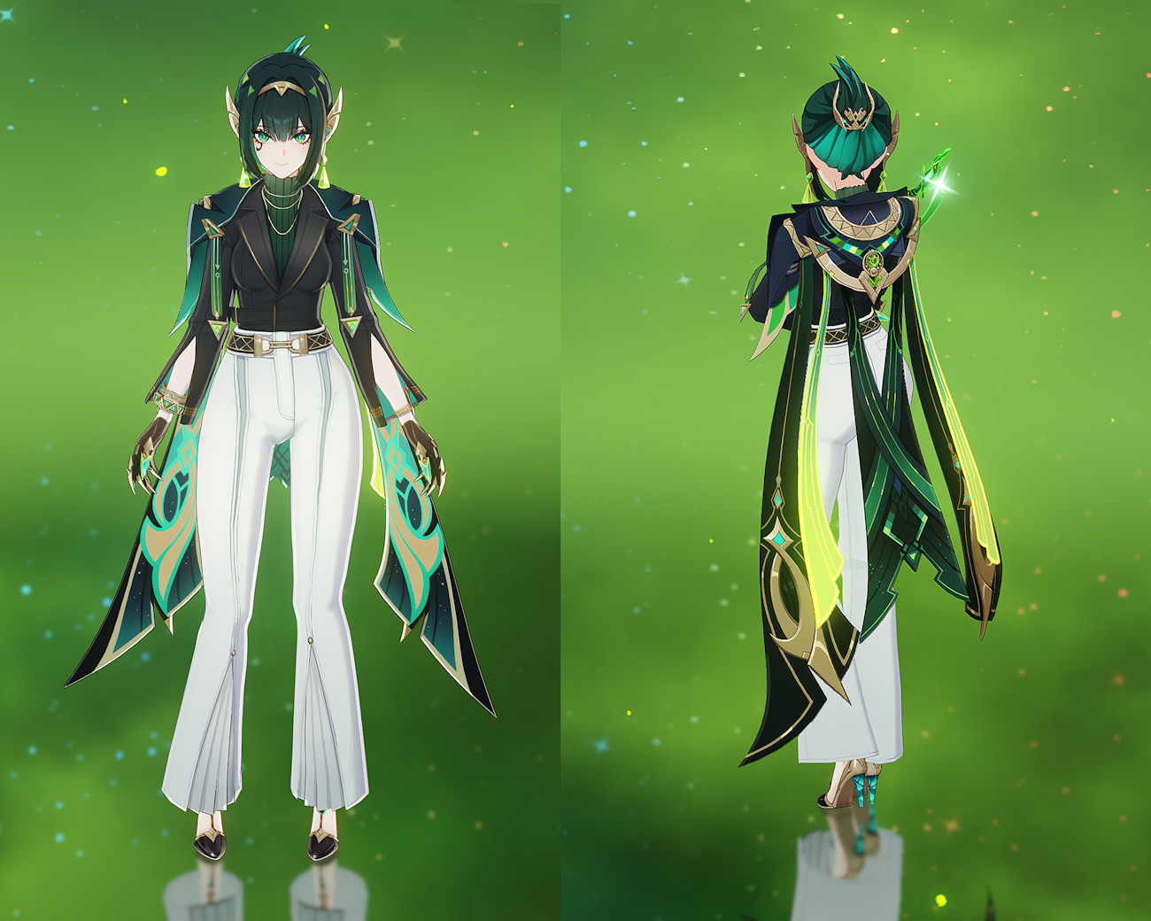 nefer - emerald formalities Mod for Genshin Impact | GI Mods