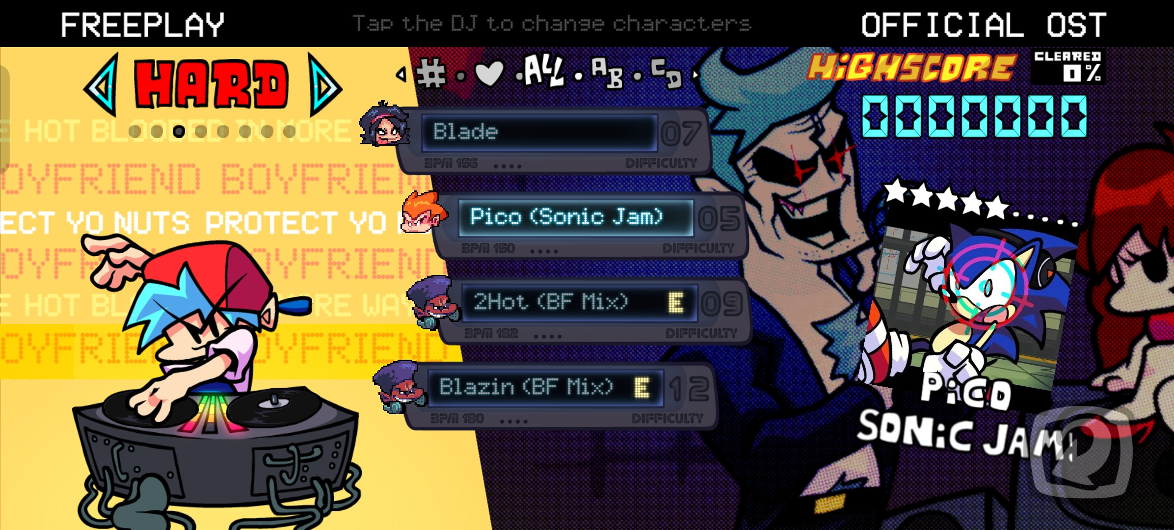 FNF Spookeez (Sonic Jam!) | Fan Chart [V-Slice] Mod for Friday Night ...