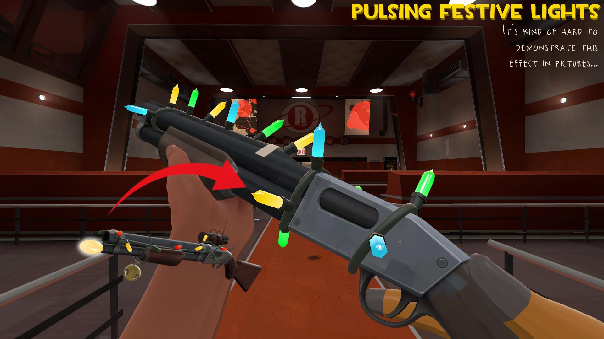 Pulsing Festive Lights Mod for Team Fortress 2 | TF2 Mods