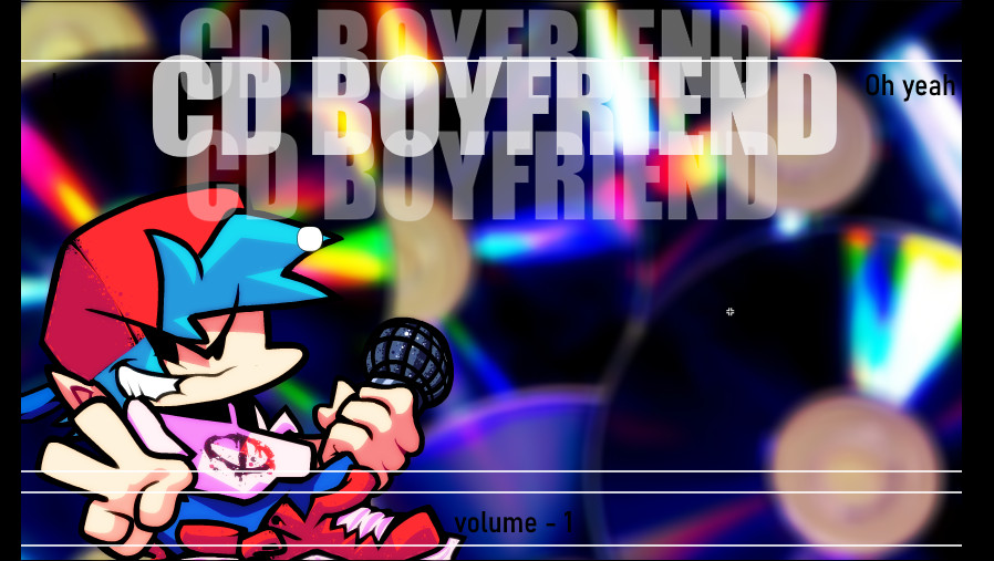 CD boyfriend (Beta) Mod for Friday Night Funkin' | FNF Mods