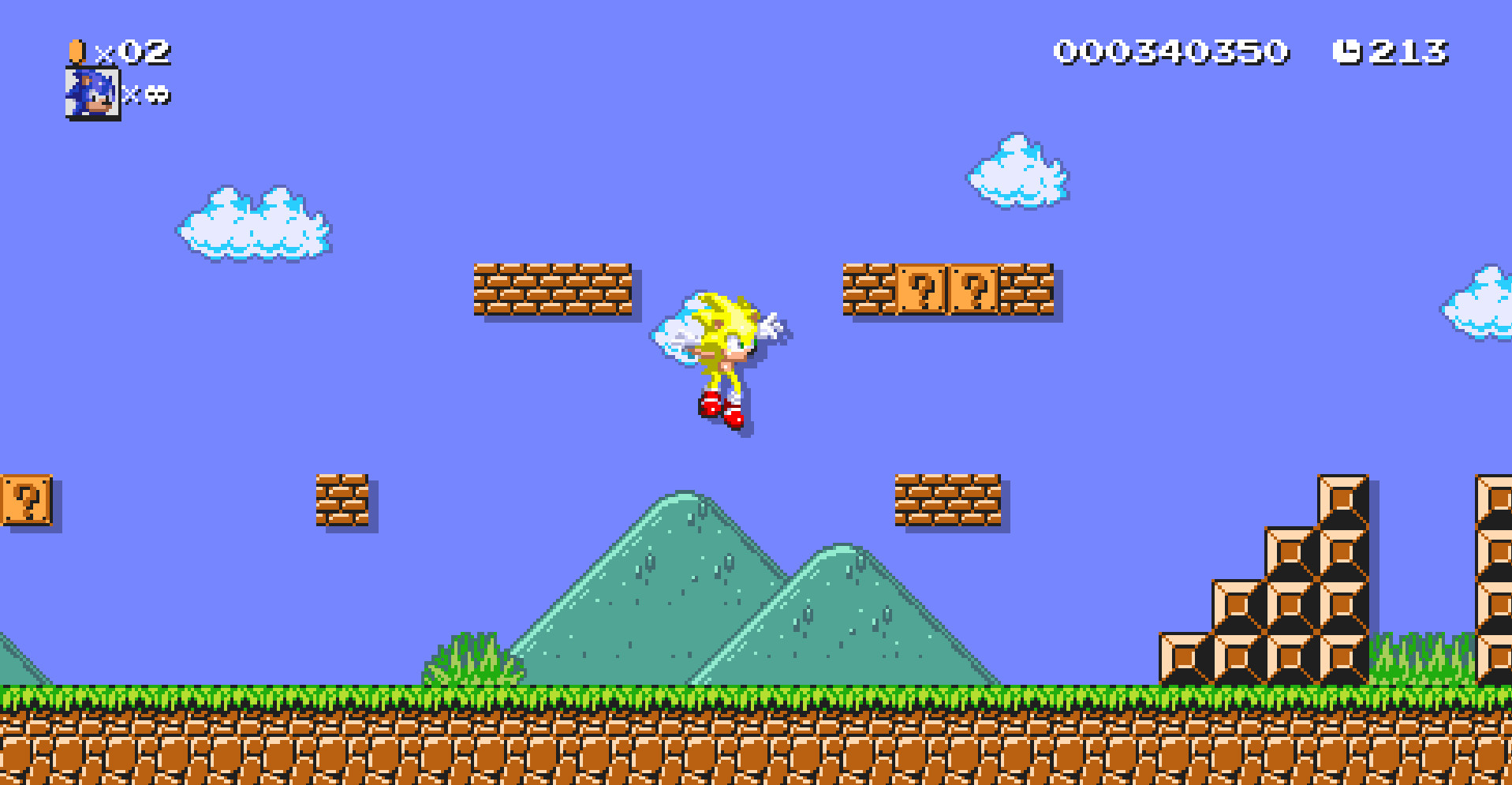 S3K Sonic Mod for Super Mario Bros. Remastered [Unofficial] | SMB1R Mods