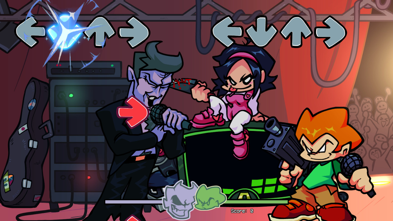 My Custom Stickers!! Mod for Friday Night Funkin' | FNF Mods