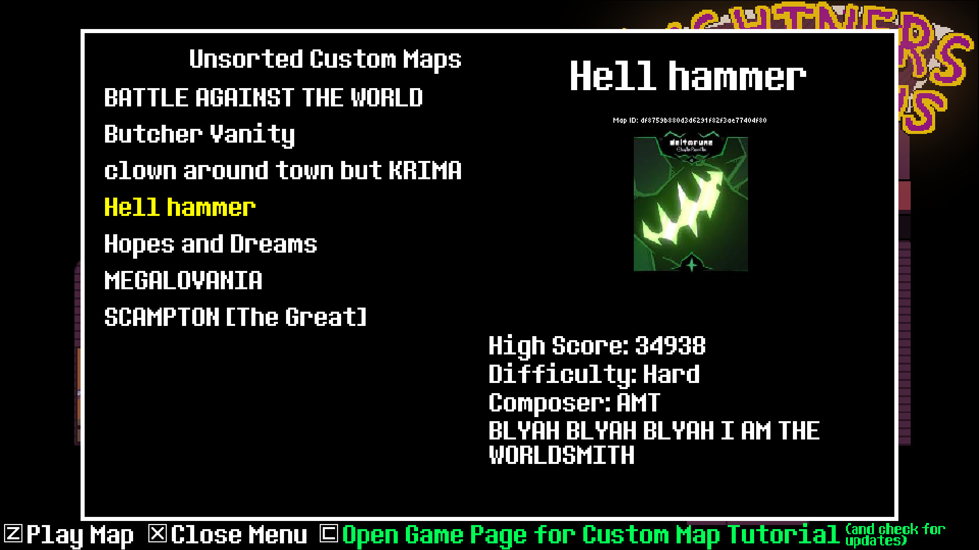 Hell hammer Mod for Deltarune: Lightners Live Plus | D:LLP Mods