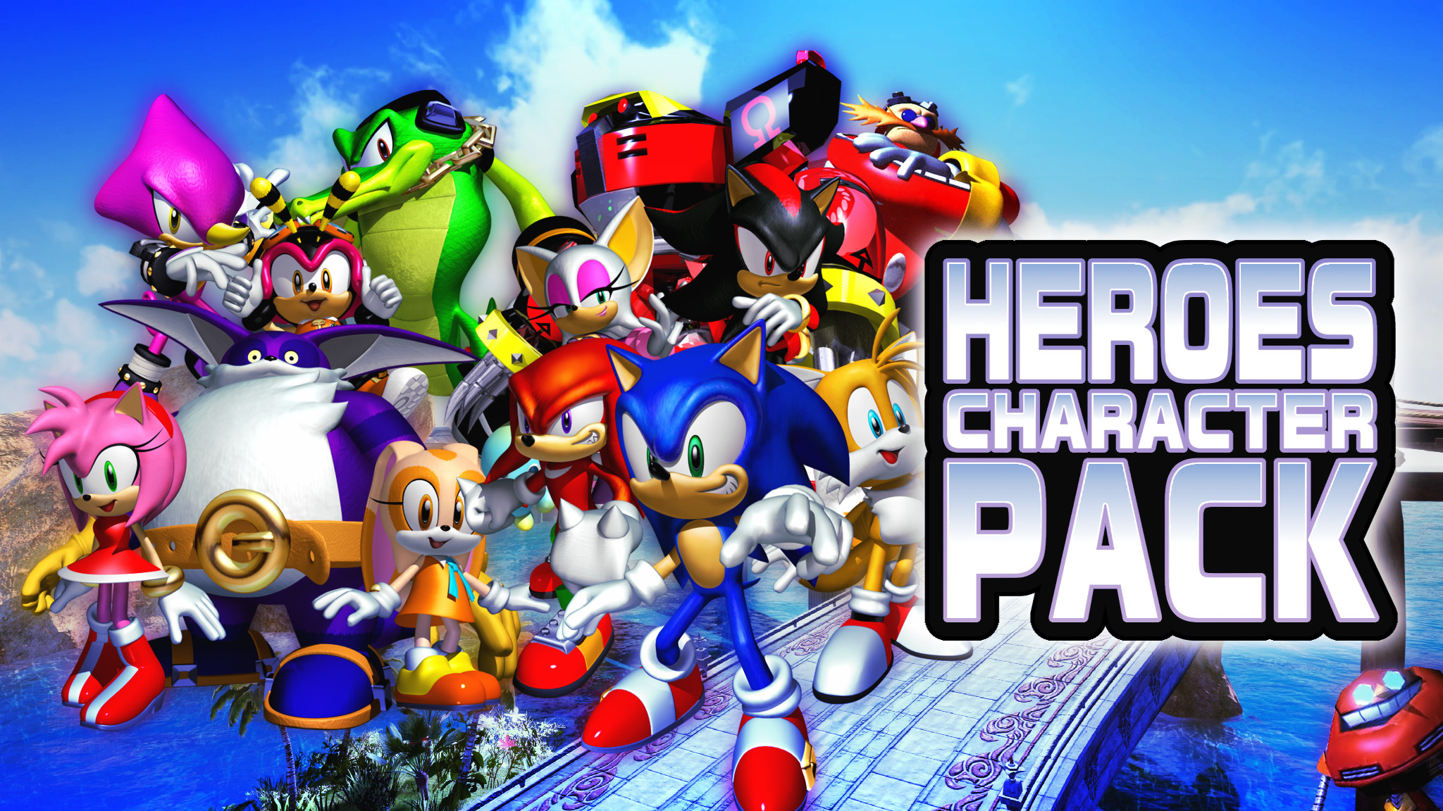 Heroes Character Pack Mod for Sonic Racing: CrossWorlds | SR:CW Mods