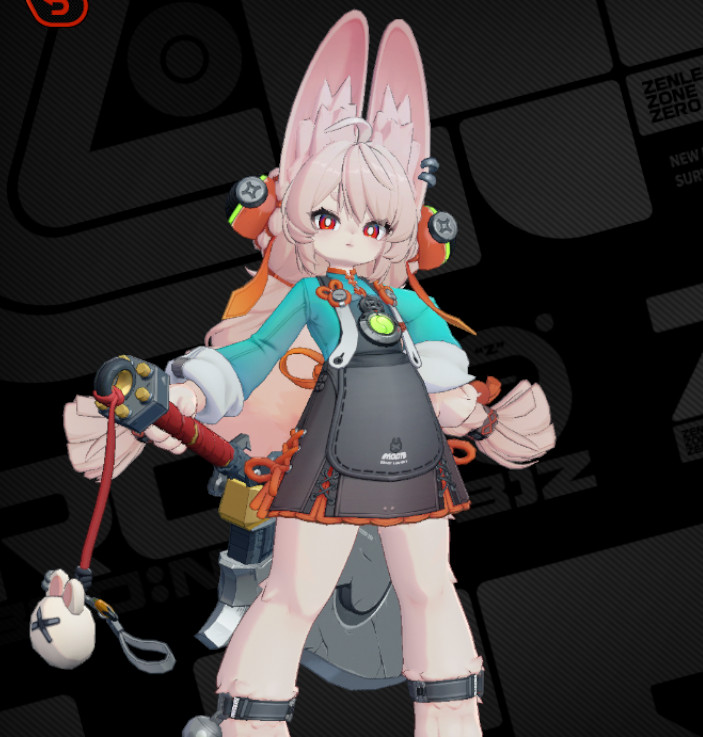 300% Zhao (MORE FLUFFLY) Mod for Zenless Zone Zero | ZZZ Mods