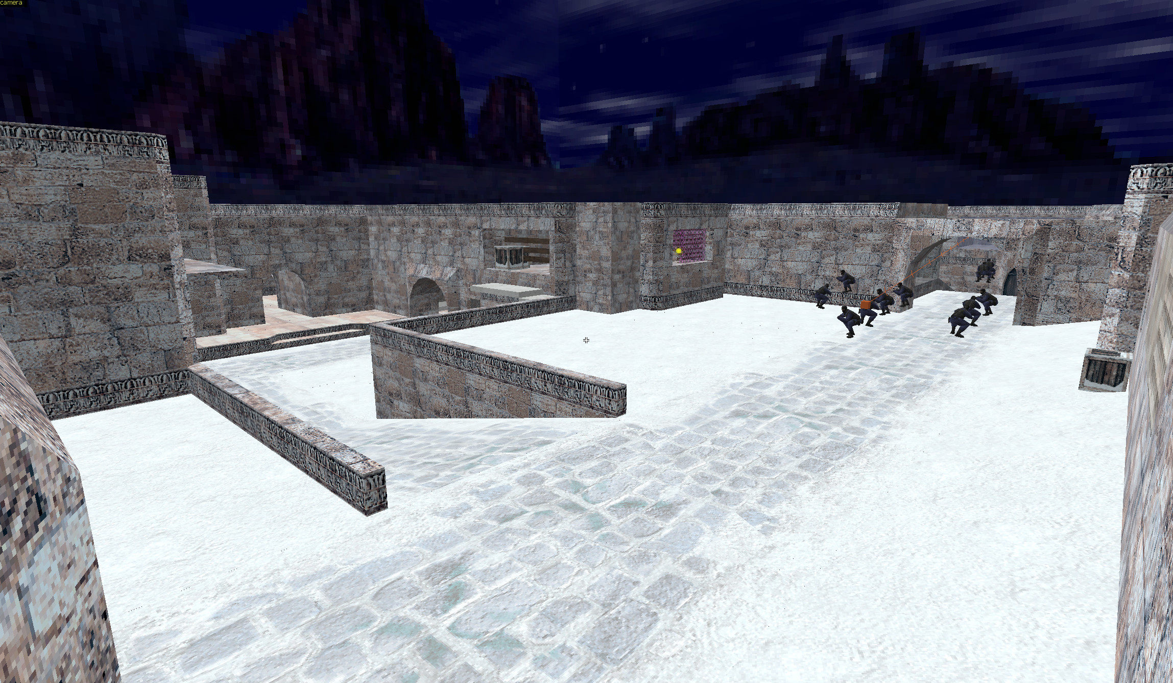 zm_carbon_dust2_snow Mod for Counter-Strike 1.6 | CS1.6 Mods