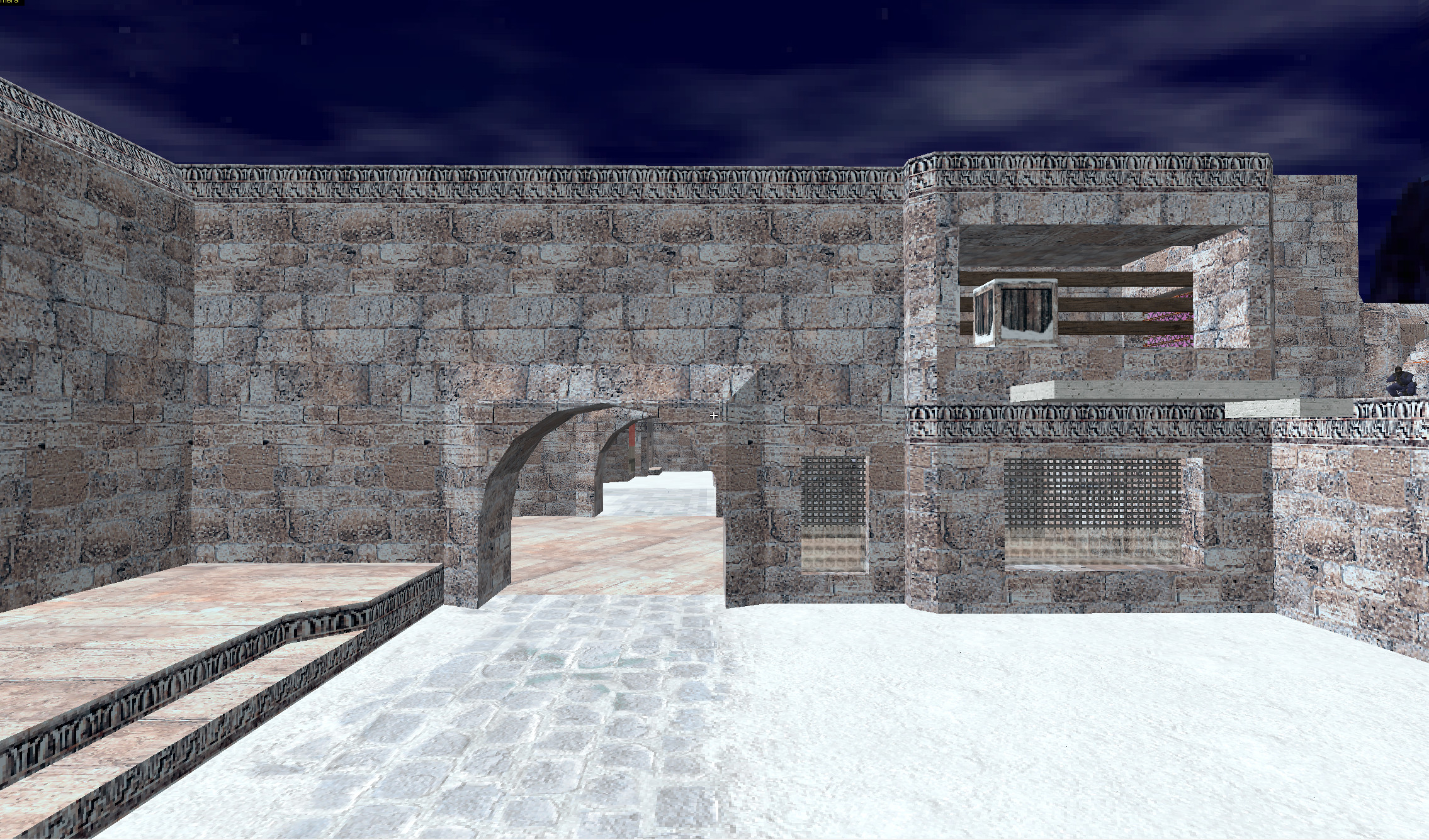 zm_carbon_dust2_snow Mod for Counter-Strike 1.6 | CS1.6 Mods