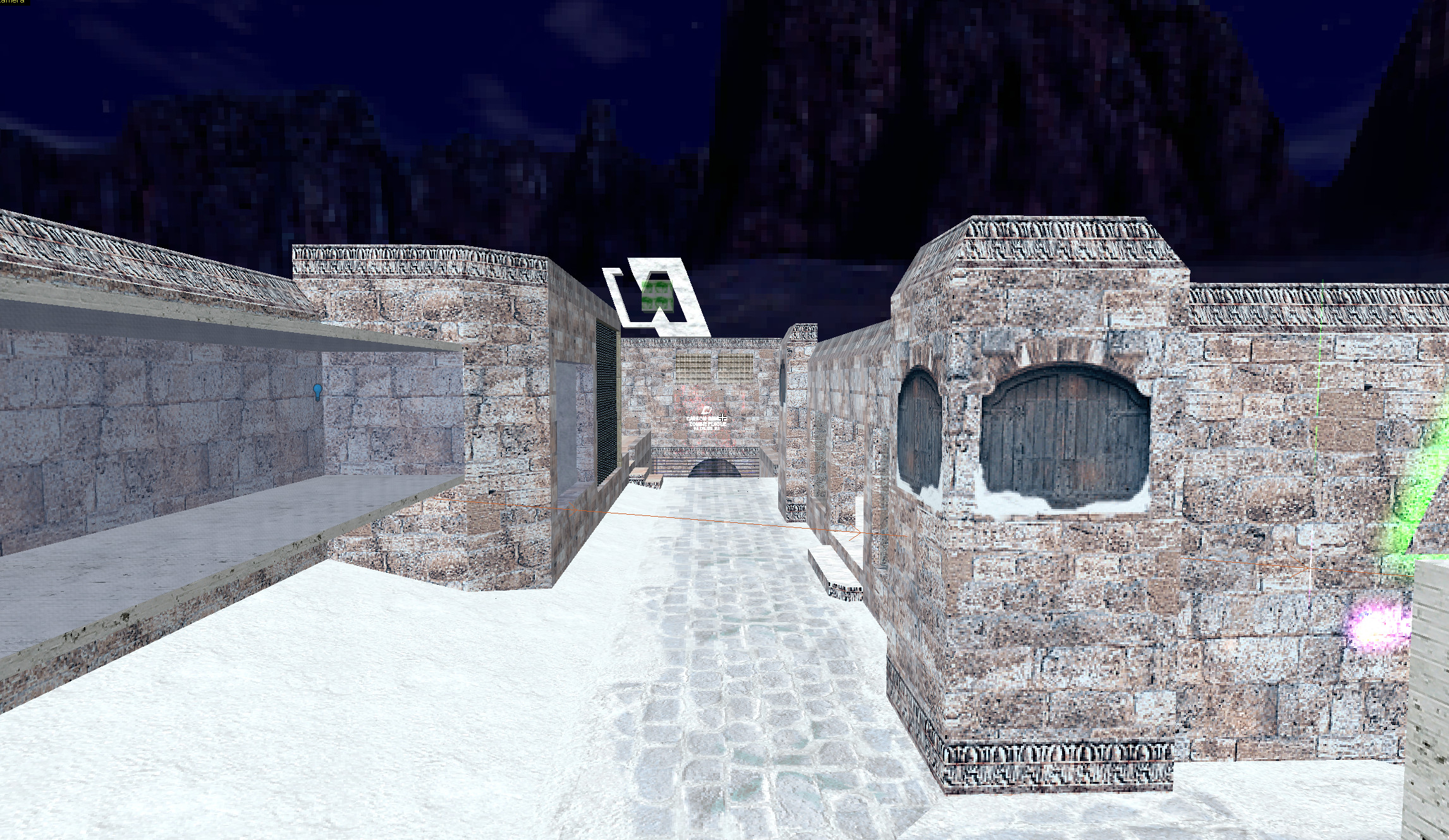 zm_carbon_dust2_snow Mod for Counter-Strike 1.6 | CS1.6 Mods
