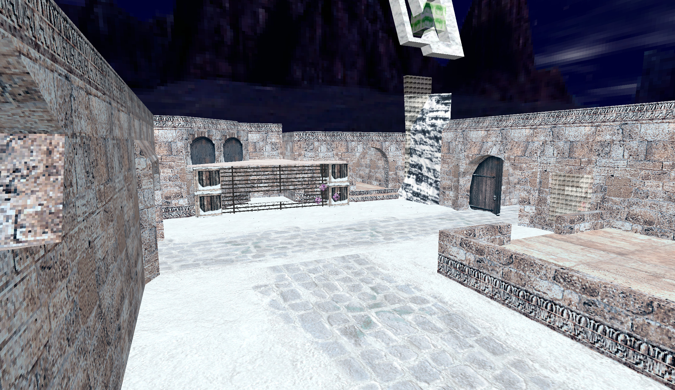 zm_carbon_dust2_snow Mod for Counter-Strike 1.6 | CS1.6 Mods