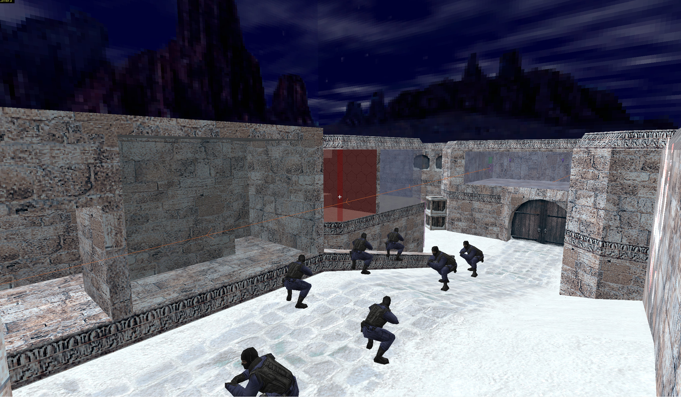 zm_carbon_dust2_snow Mod for Counter-Strike 1.6 | CS1.6 Mods