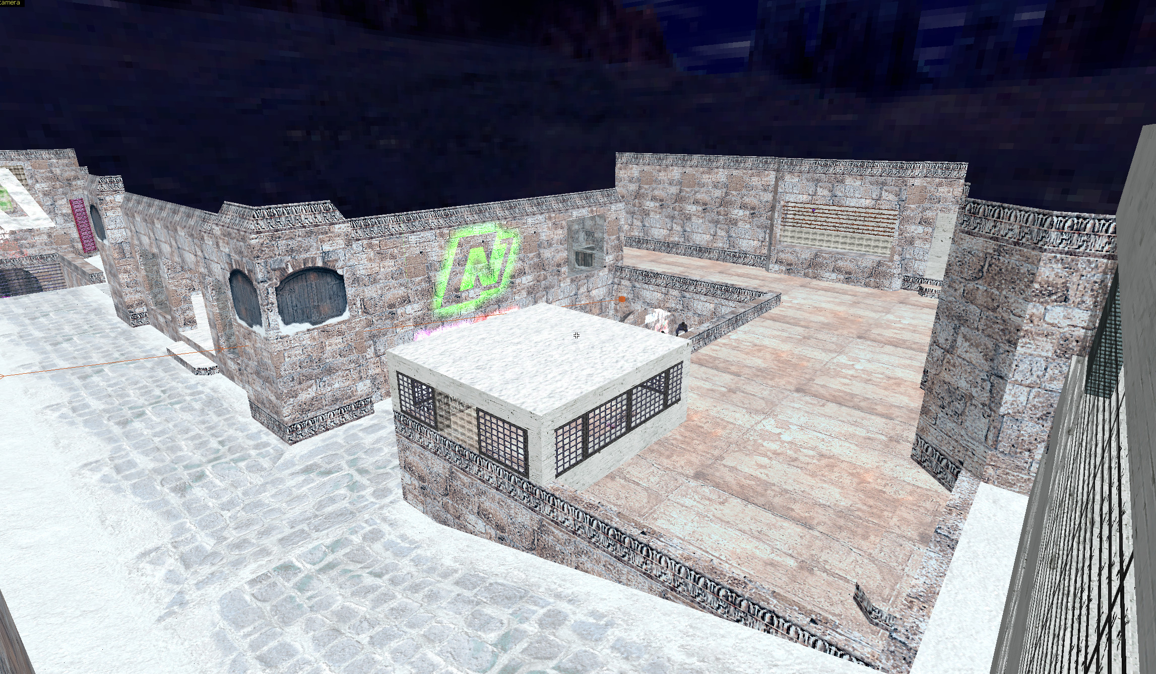 zm_carbon_dust2_snow Mod for Counter-Strike 1.6 | CS1.6 Mods