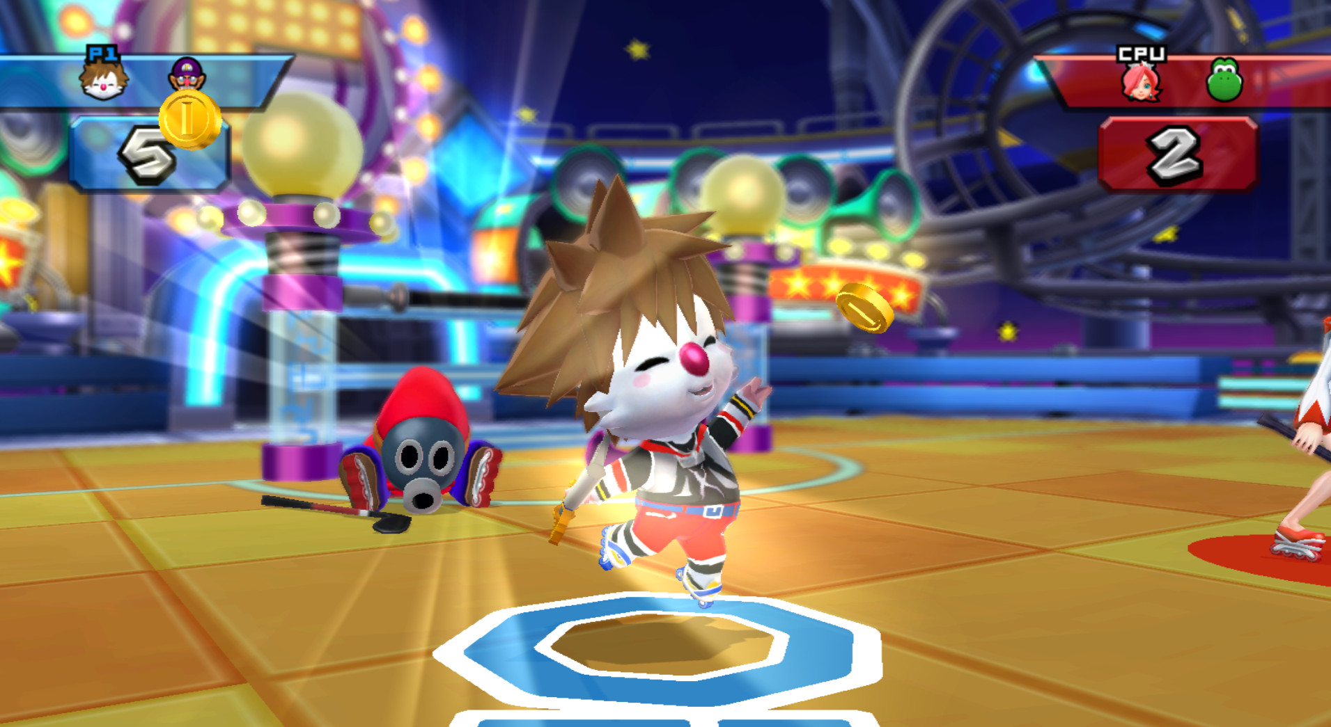 Moogle Sora Mod for Mario Sports Mix | MSM Mods
