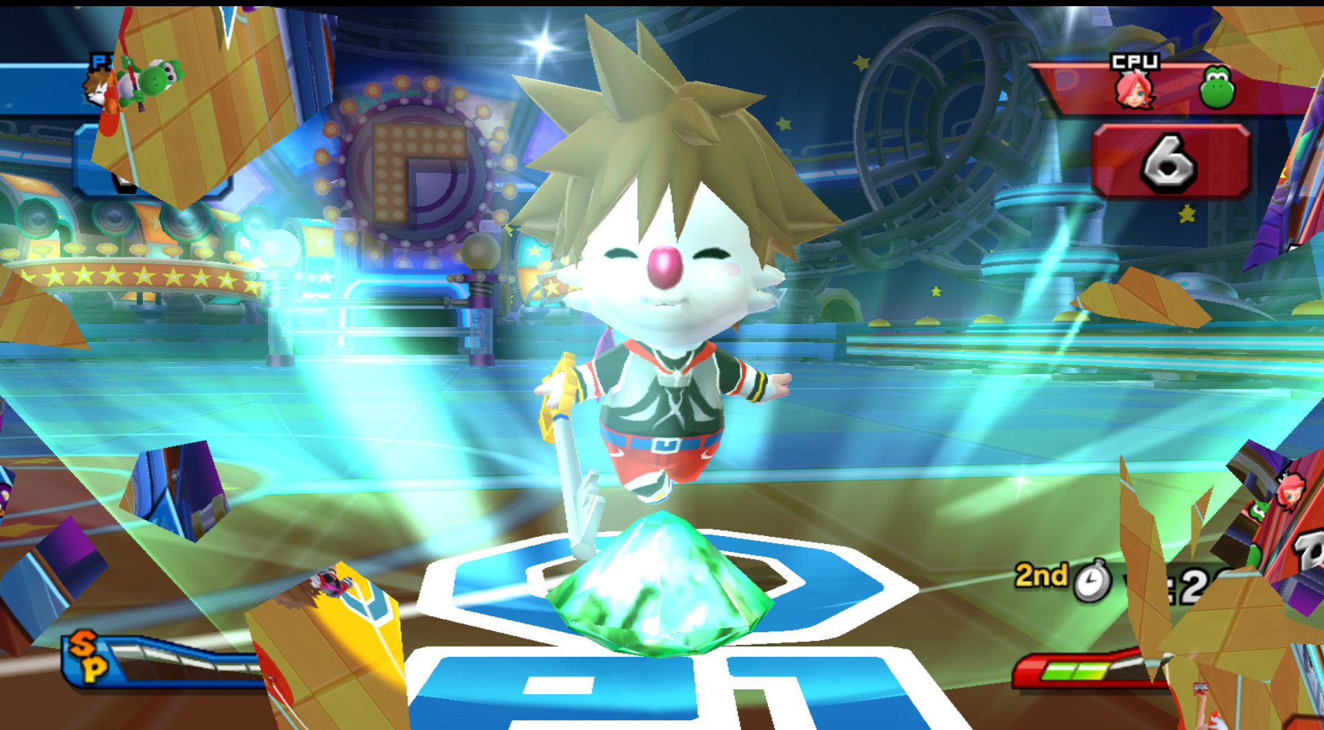 Moogle Sora Mod for Mario Sports Mix | MSM Mods
