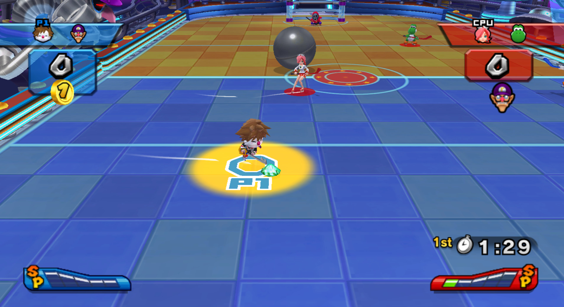Moogle Sora Mod for Mario Sports Mix | MSM Mods