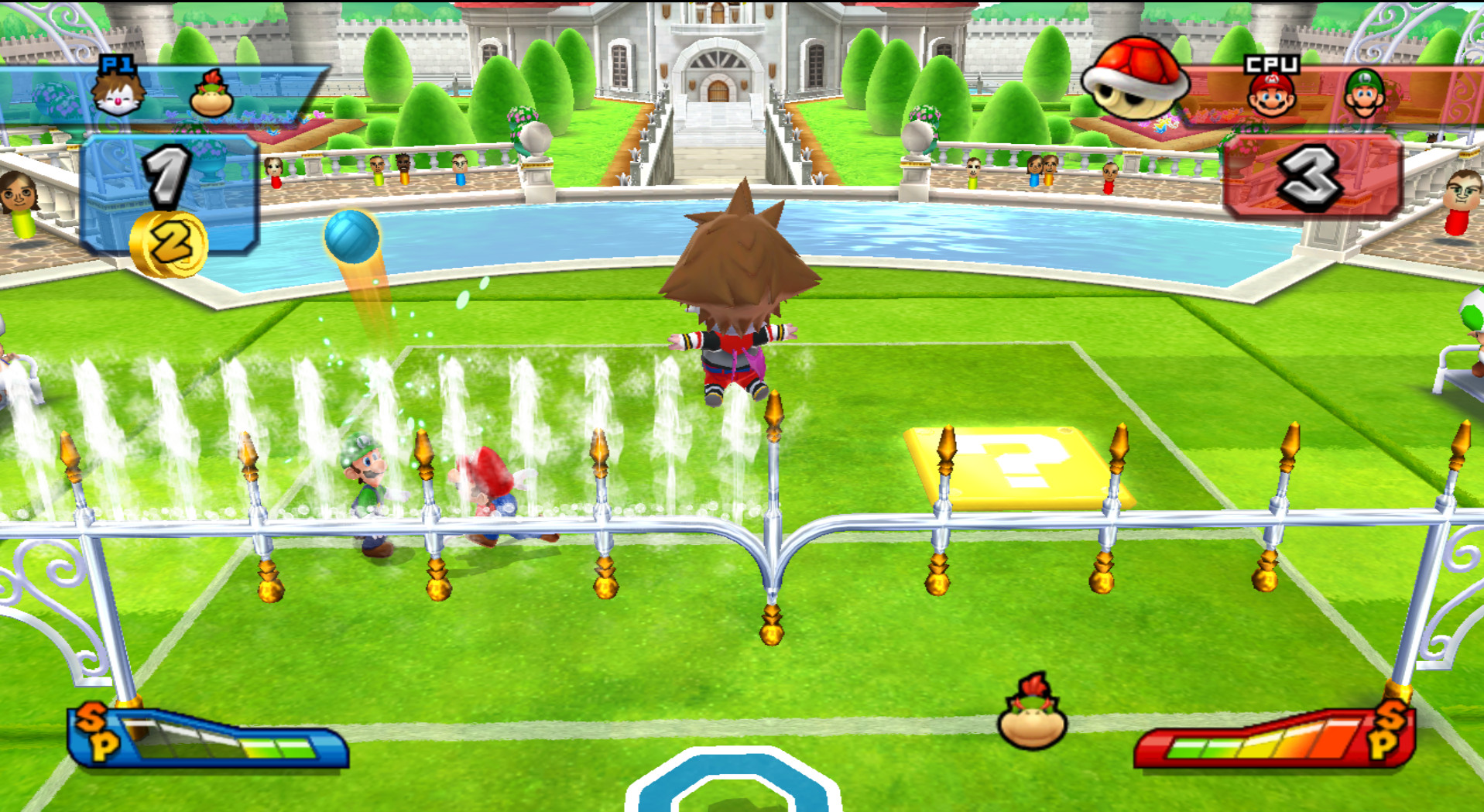 Moogle Sora Mod for Mario Sports Mix | MSM Mods