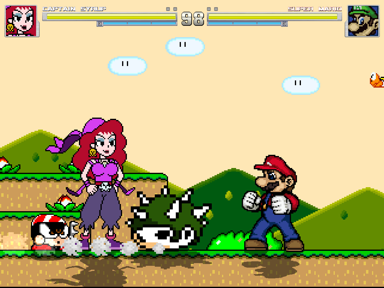Captain Syrup (Wario Land) Mod for M.U.G.E.N | MUGEN Mods
