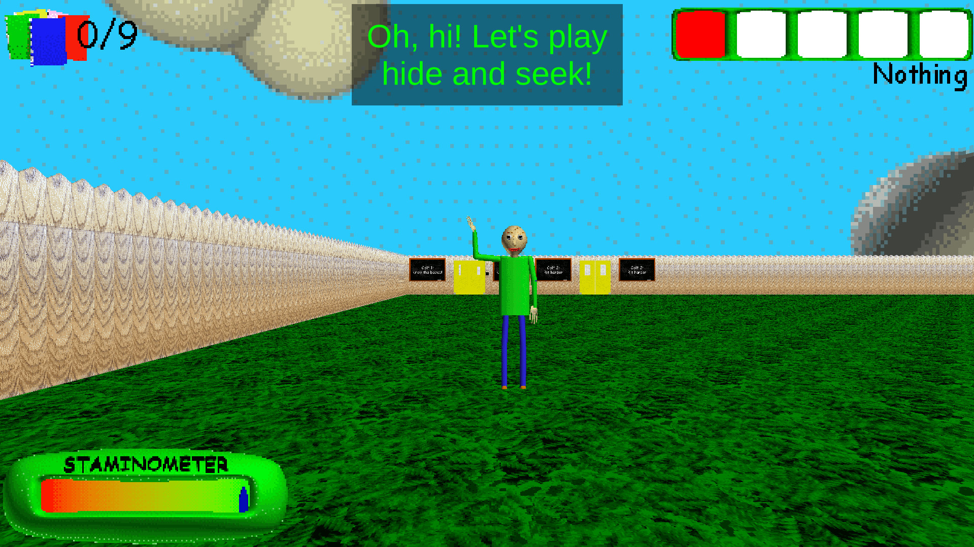 Vent Golf (Baldi's Basics level) Mod for Baldi's Basics | Baldi Mods