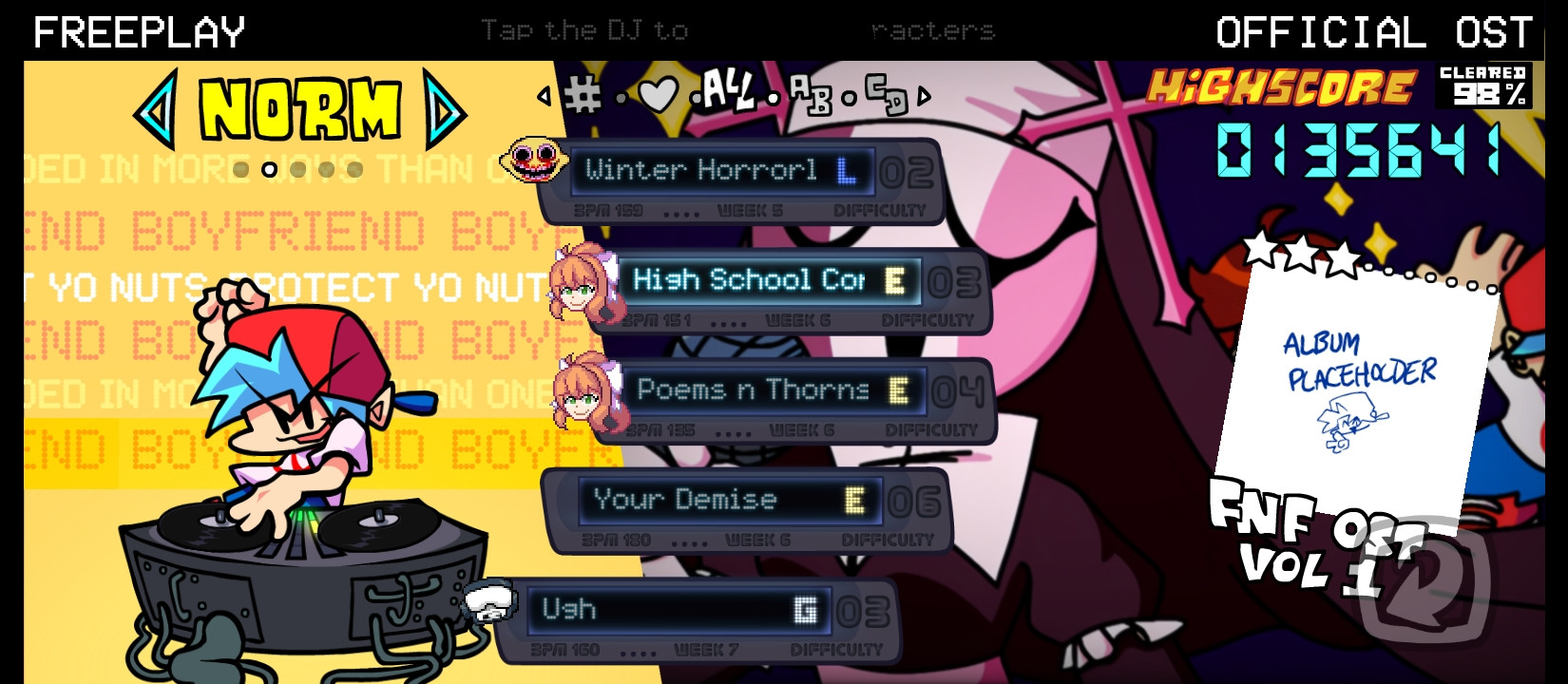 Doki Doki Takeover plus+ V-SLICE Mod for Friday Night Funkin' | FNF Mods