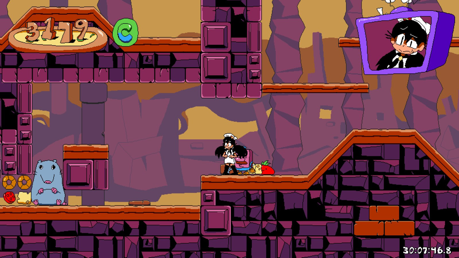 Peppina Ramen over Peppino - Version 4 Mod for Pizza Tower | PT Mods