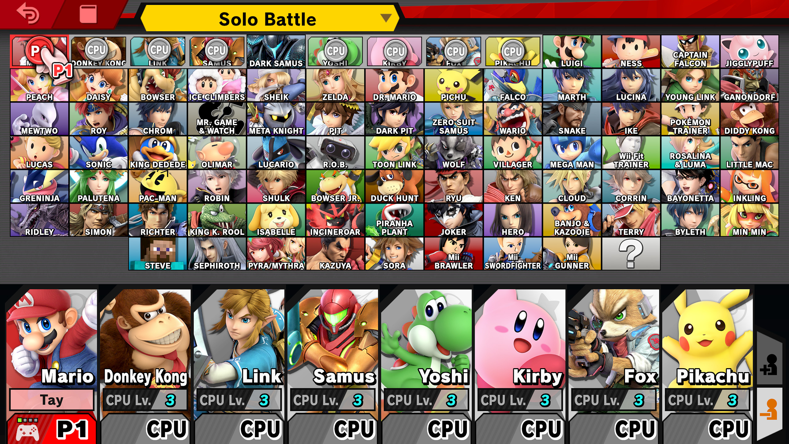 Smash Bros. 3DS CSS Mod for Super Smash Bros. Ultimate | SSBU Mods