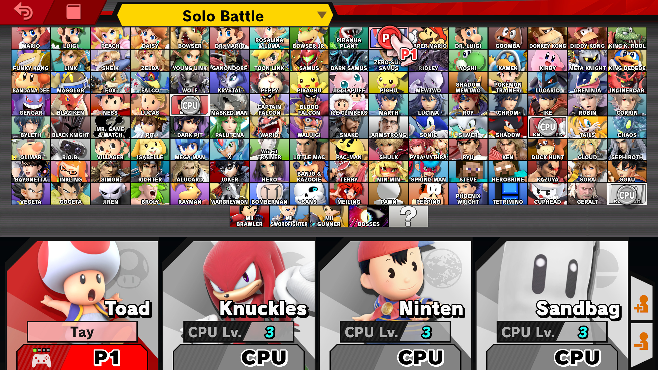 Smash Bros. 3DS CSS Mod for Super Smash Bros. Ultimate | SSBU Mods