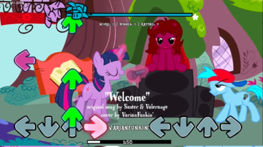 Welcome (Twilight mix) Mod for Friday Night Funkin' | FNF Mods