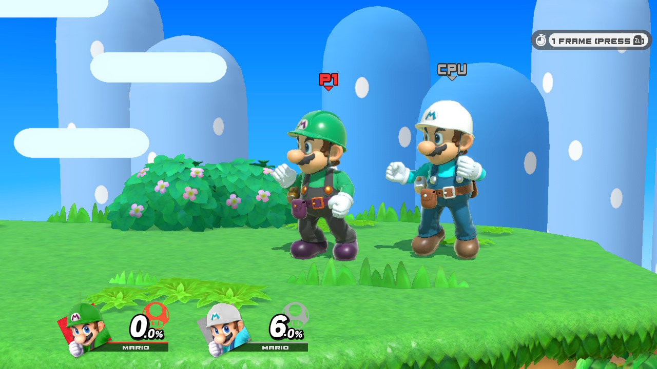 Project+ Builder Mario (Alternate Colors) Mod for Super Smash Bros ...